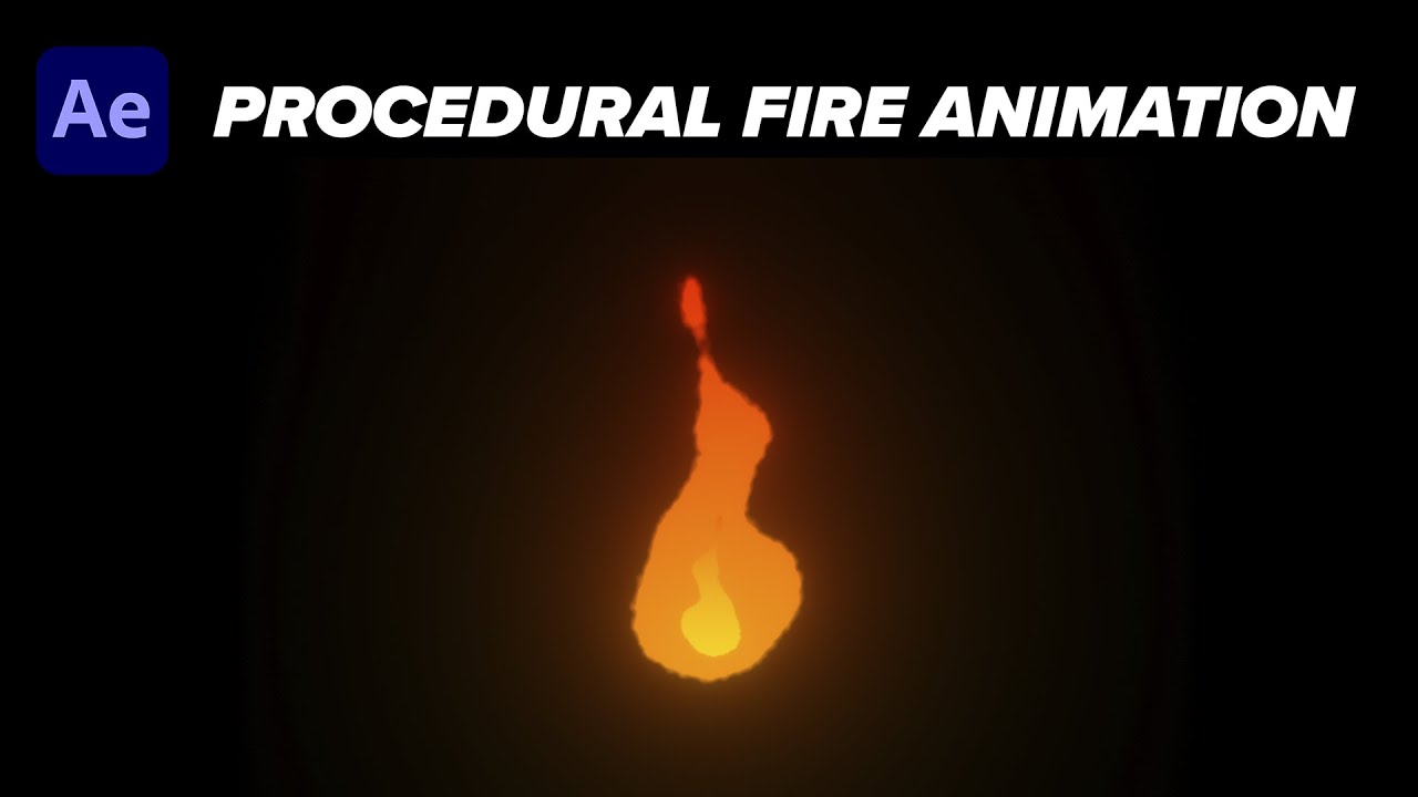 Fire animation in After Effects | Tutorial - YouTube