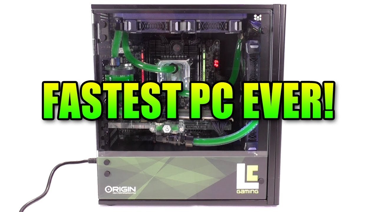 My Fastest PC Ever - New Origin Monster Gaming Computer! | Titan RTX ...