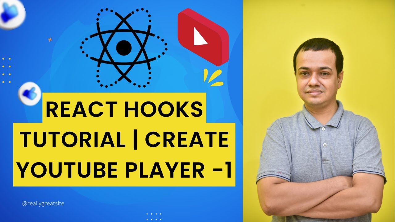React Hooks Tutorial Create Youtube Player 1 Youtube 8970