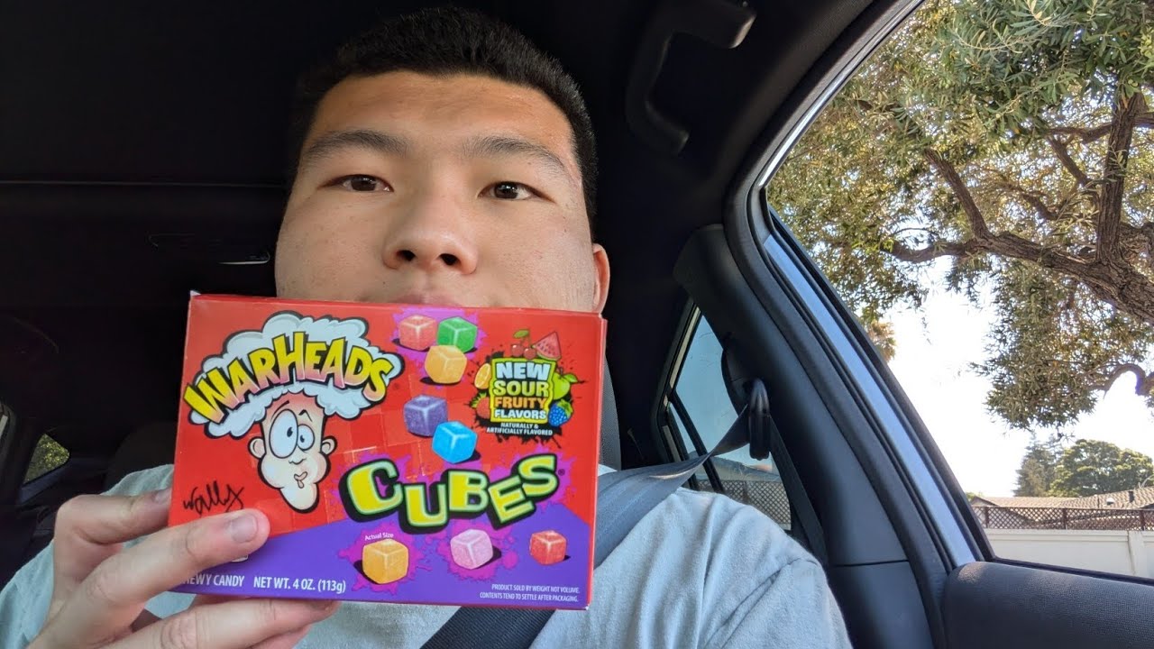 Warheads: Cubes Candy Review - YouTube
