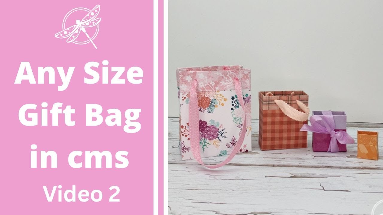 Any Size Gift Bag in cms - Video 2 - YouTube