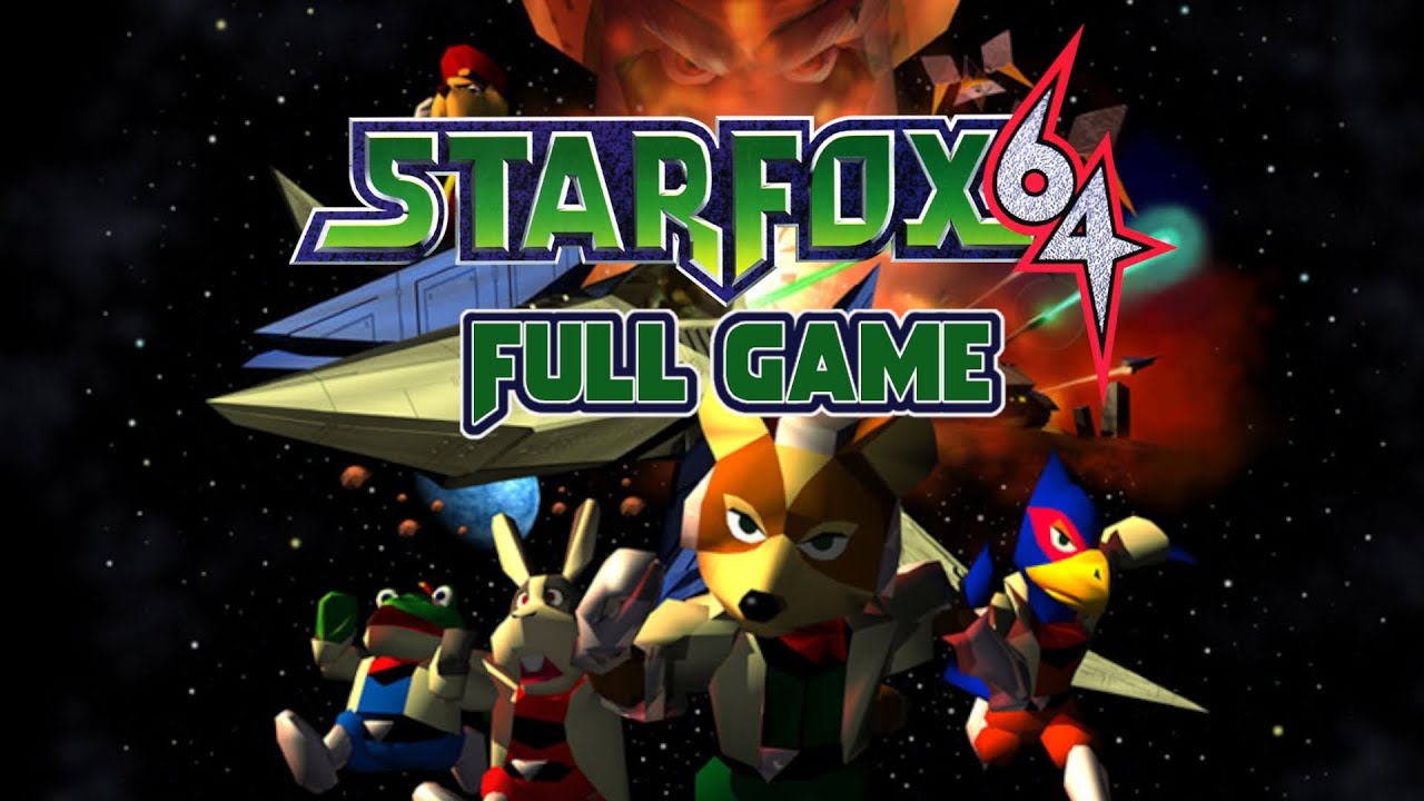 Star Fox 64 - Full Game - All Levels - Three Routes - Longplay - No ...