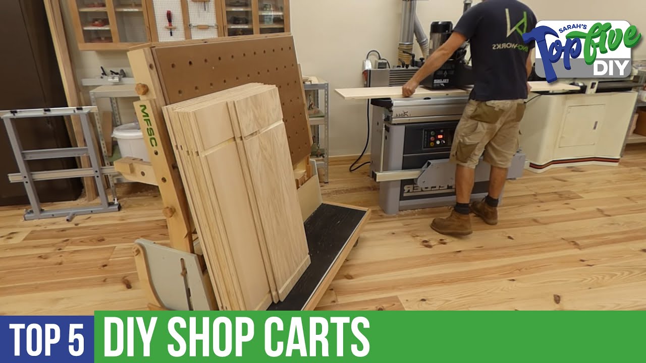 Top 5 DIY Shop Carts! The Best Maker Videos for Your Next Build! - YouTube