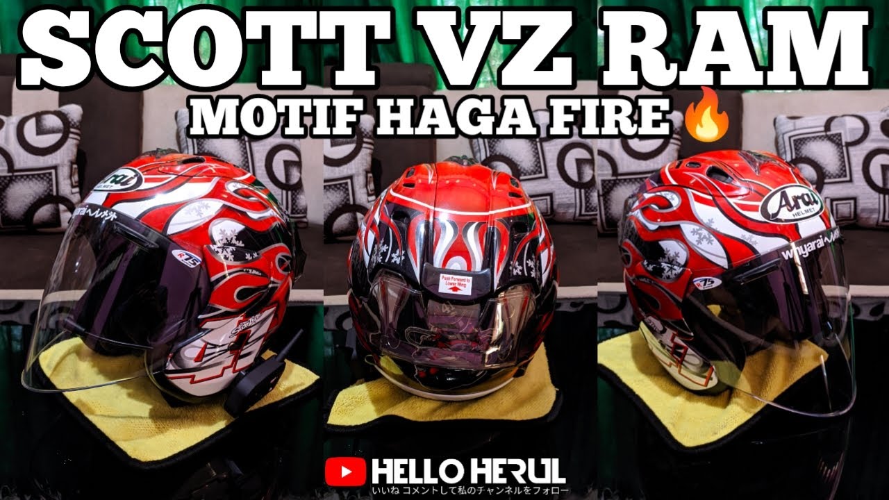 Review helm scott vz ram - YouTube