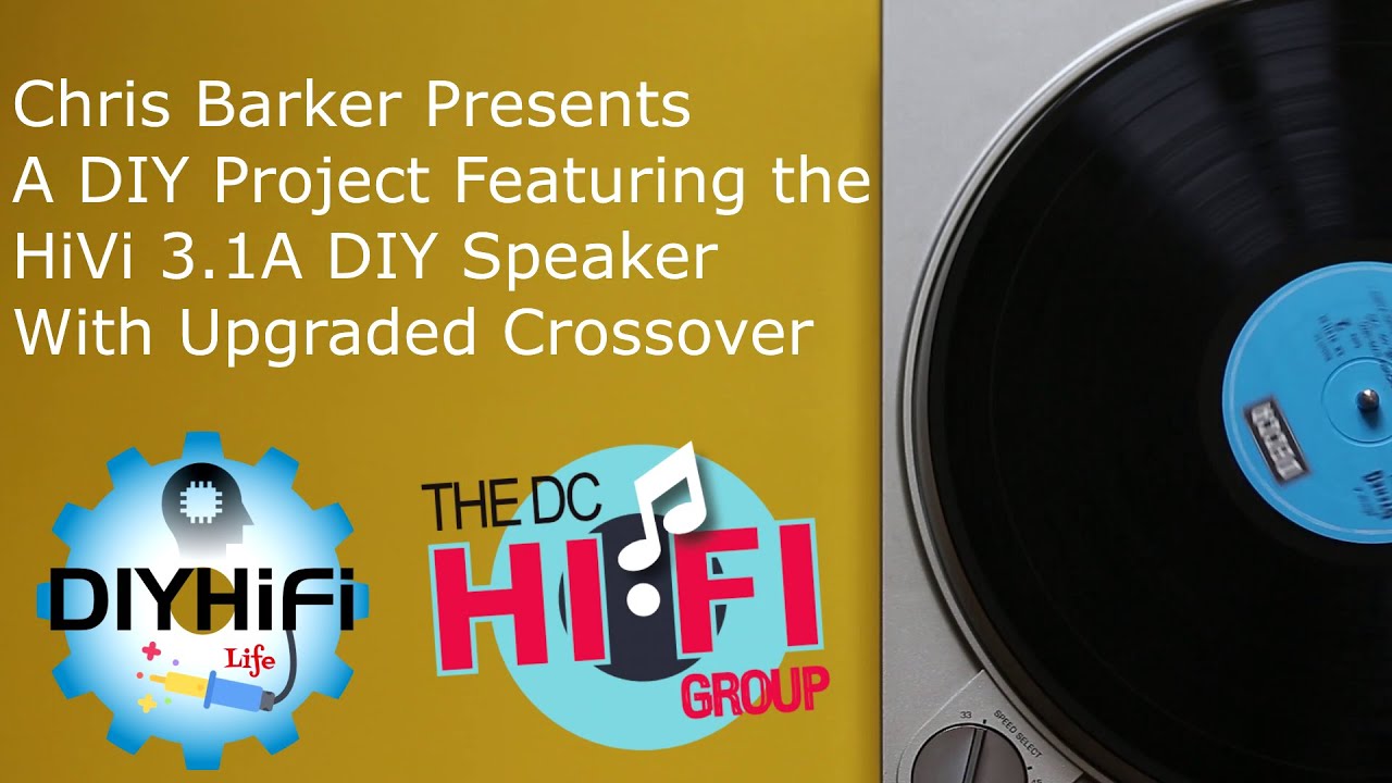 HiVi 3 1A Speaker Build with Sehlin Modified Crossover - YouTube