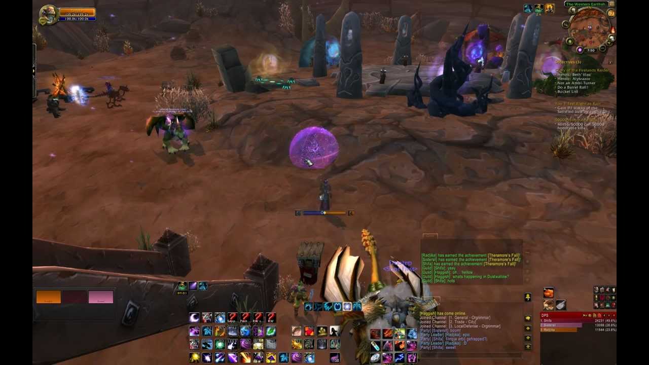 Mana Bomb reward Theramore Scenario - YouTube