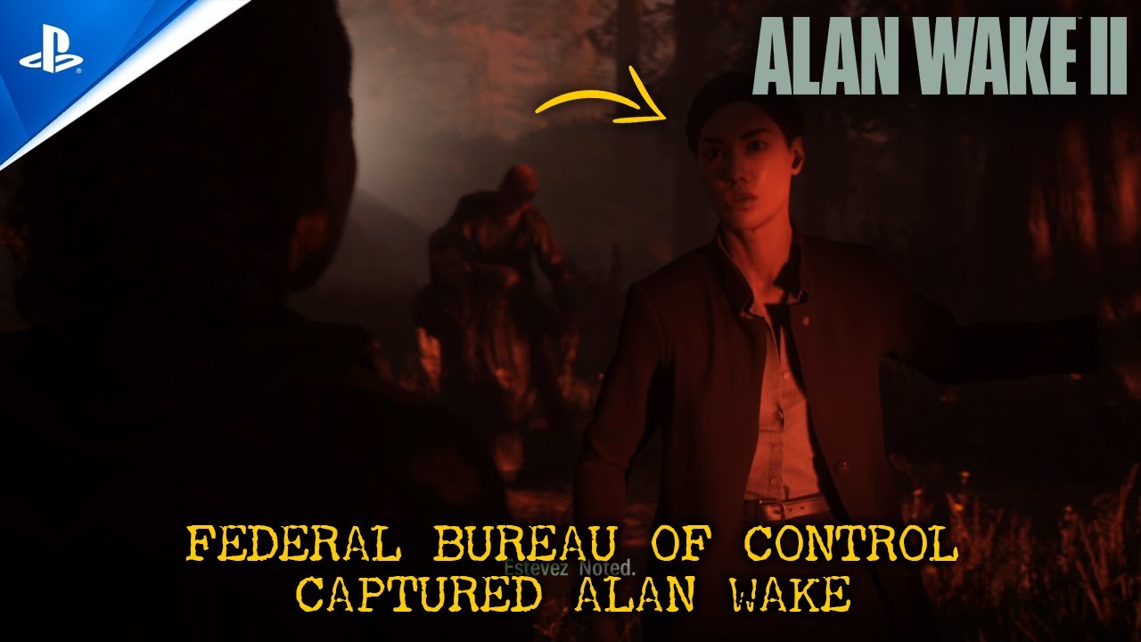 Federal Bureau of Control Captured Alan Wake - ALAN WAKE 2 - YouTube