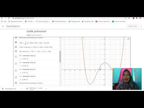 Grafik fungsi Suku Banyak (Polinomial) - YouTube