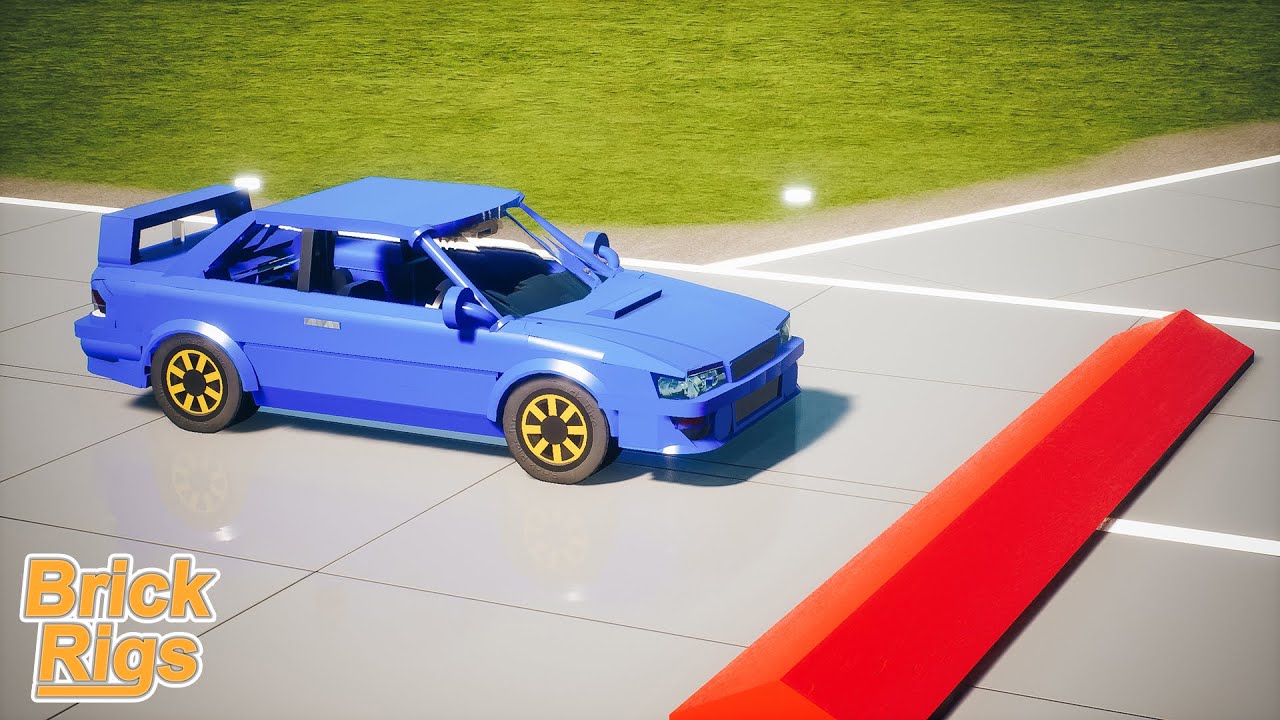 Lego Cars vs Speed Bump - Brick Rigs - YouTube