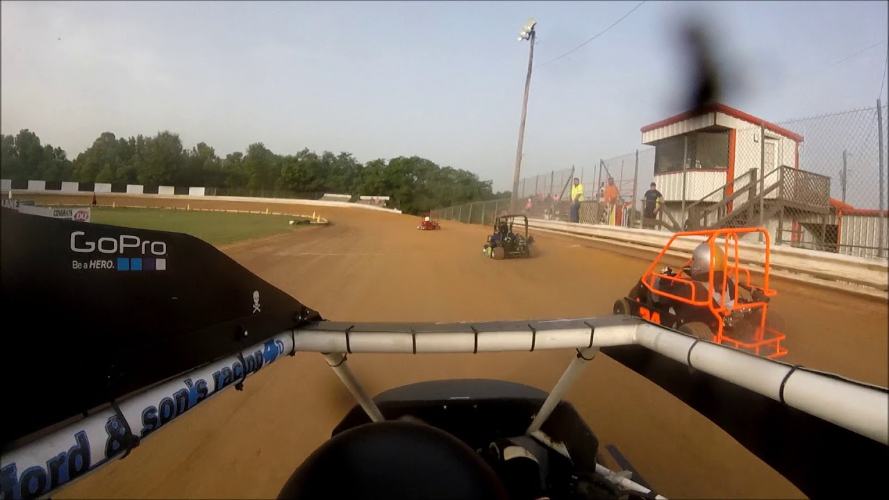 Atoka Raceway Park 6-27-20 #4D heat race - YouTube