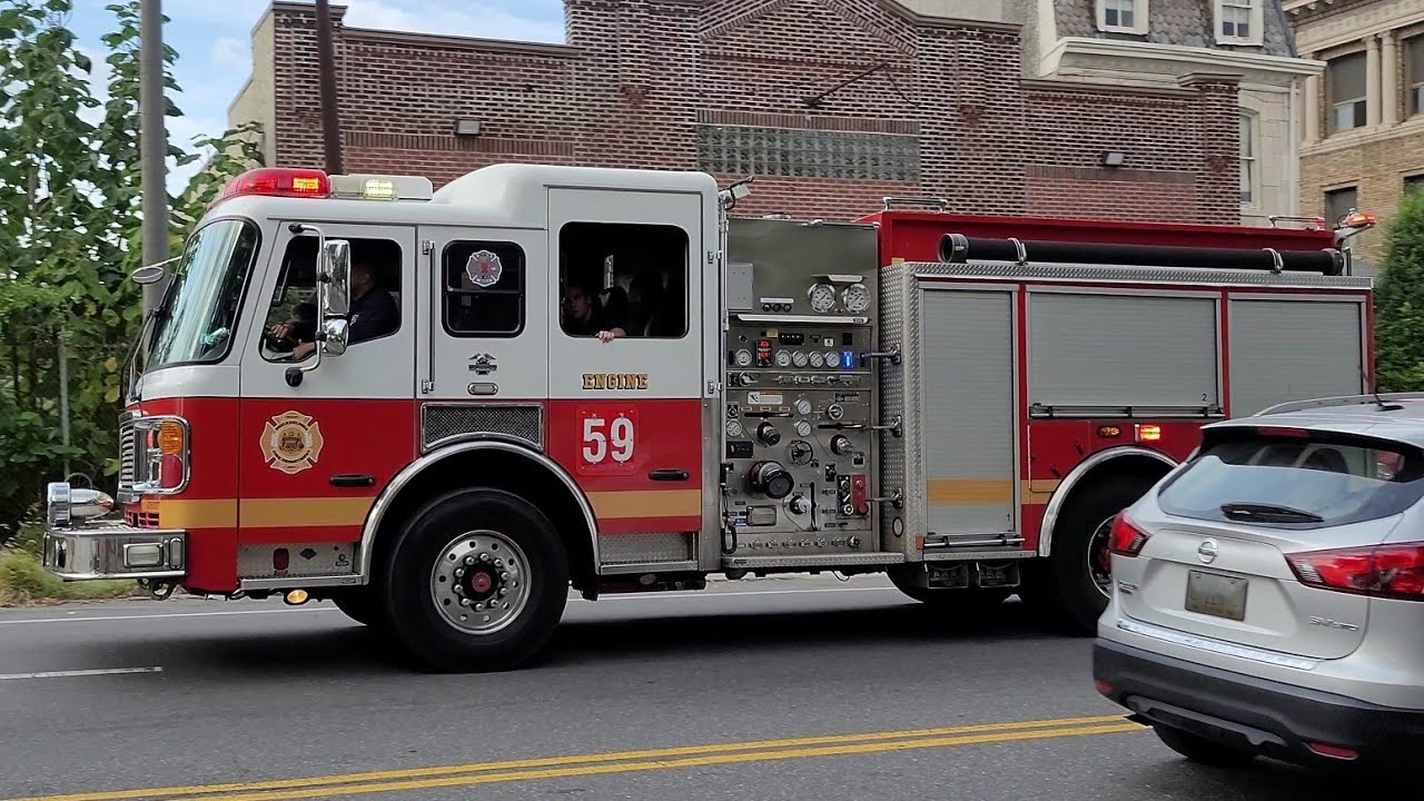 PFD Engine 59 Responding (Spare) - YouTube