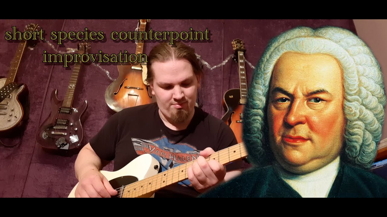 Baroque Species Counterpoint - Guitar improvisation - YouTube