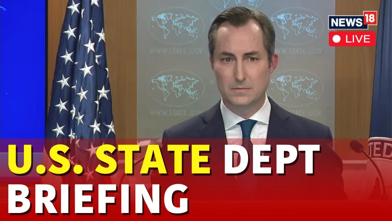 US News Live | United States Department Briefing By Mathew Miller ...