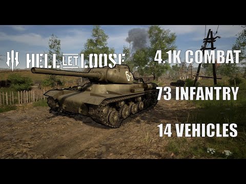 Hell Let Loose Kursk'ta Zafer! 73 Kill, 6 Tank Patlattık!