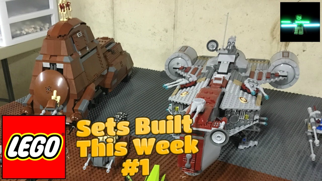 Lego Sets Built This Week #1 - YouTube