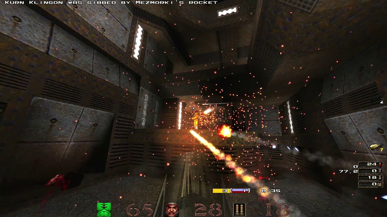 Quake Deathmatch Map Tour ep.2: Burning With Ecstasy (kjdm13) - YouTube