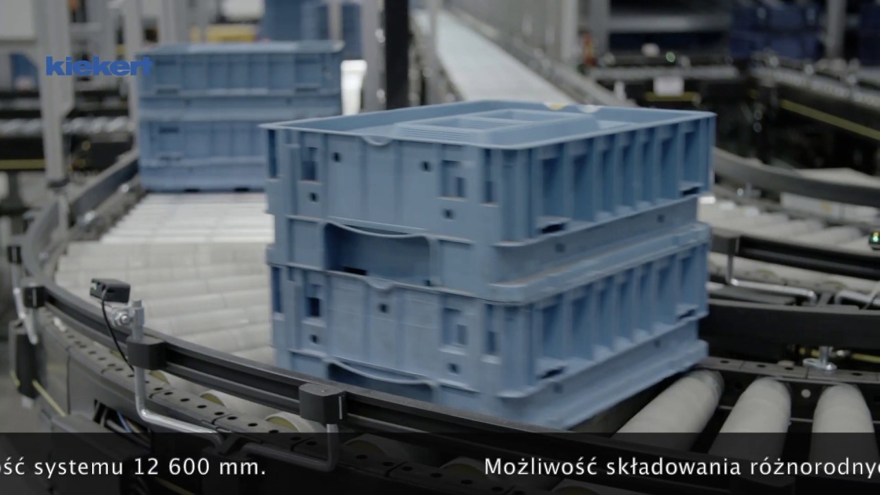 System Miniload Nedcon dla czeskiej firmy Kiekert - YouTube