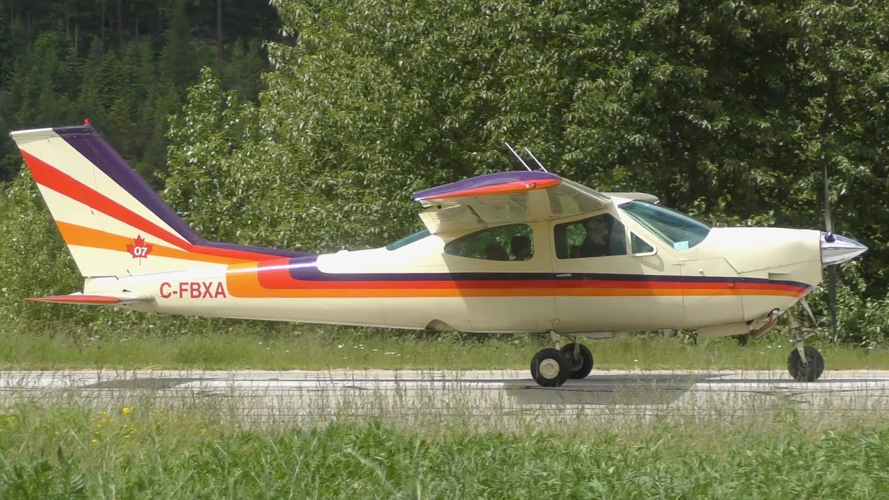 Cessna 177RG Cardinal Takeoff - YouTube
