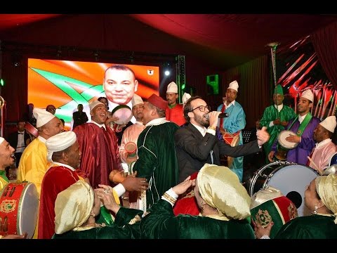 مجموعة الحاج عبد الواحد بولا بولا في عرس مغربي أسطوري اخت عثمان مولين دورة رباطية مخزانية 2017