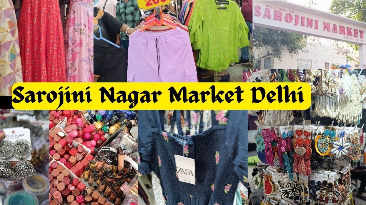 Sarojini Nagar Market September latest collection 😍।। Maha sale 😱2024 ...