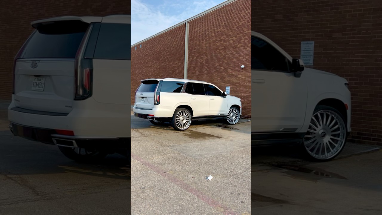 @elchuyofficial ESCALADE SITTING ON FORGIS 💪🏾💪🏾💪🏾 #forgis #escalade # ...