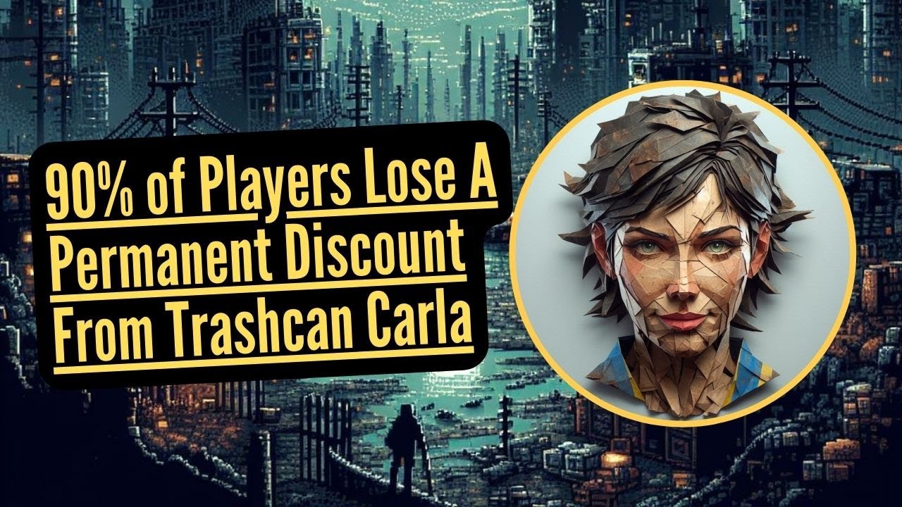 90% of Players Lose A Permanent Discount From Trashcan Carla - Fallout ...