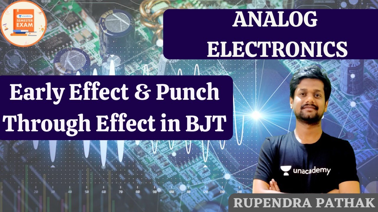 Early Effect & Punch Through Effect in BJT | Analog Electronics | GATE ...