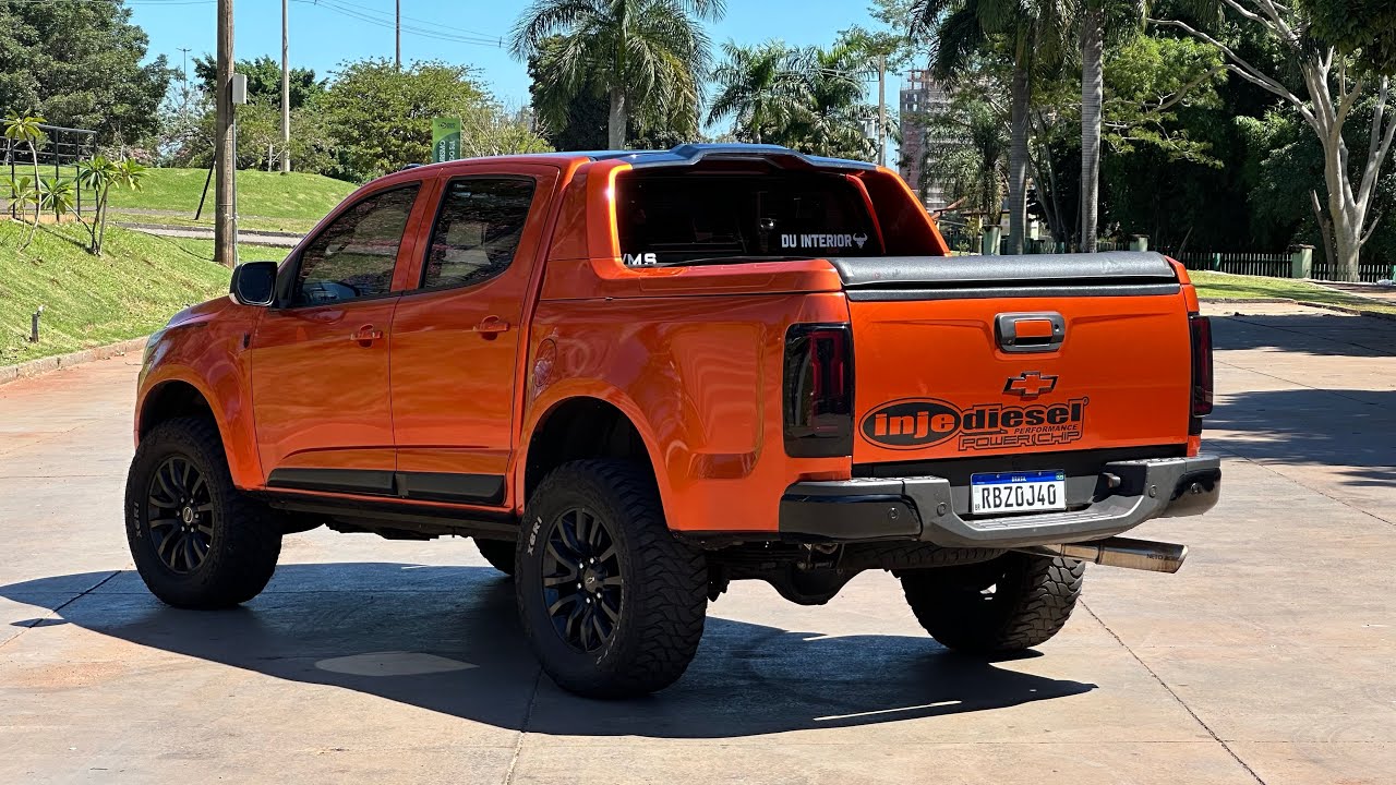 ACELERANDO TUDO QUE DA JÁ S10 STAGE 2 COM ESCAPE FULL INOX - ANDA MUITO ...