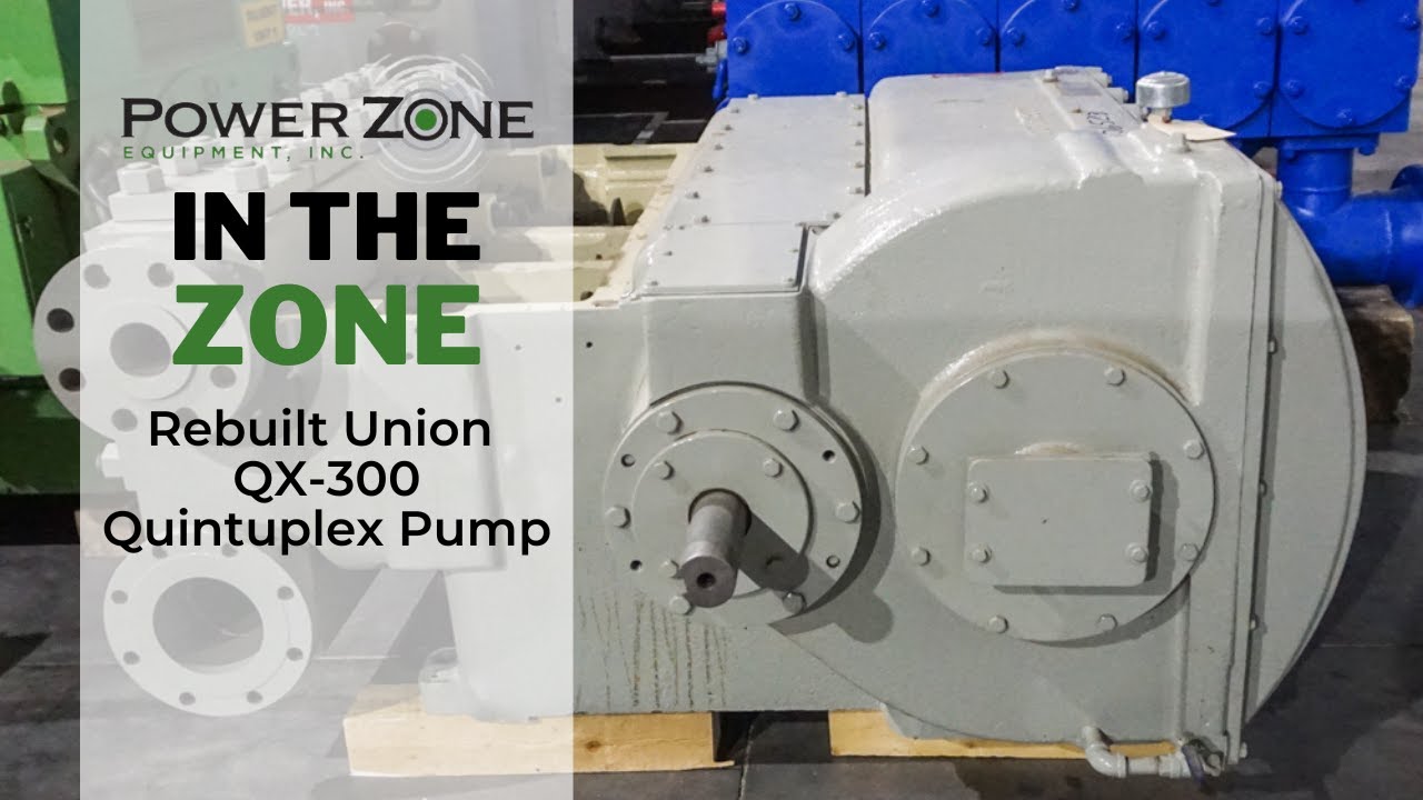 Engineered Excellence: Union QX-300 Quintuplex Pump Features - YouTube