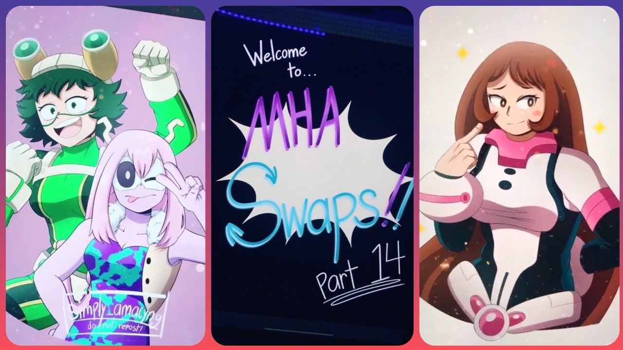 My Hero Academia Swaps and MORE! - TikTok Art Compilation from @simply ...