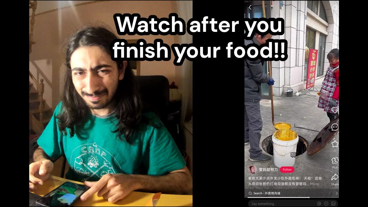 China is cooking with sewer oil (Don't watch while eating!) - YouTube