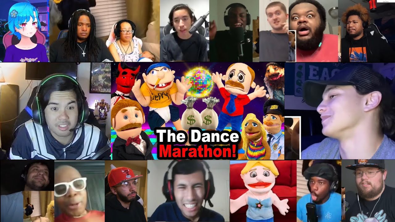 SML Movie: The Dance Marathon! Reaction Mashup - YouTube