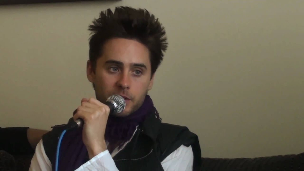 Jared Leto on Lady Gaga and music videos - YouTube