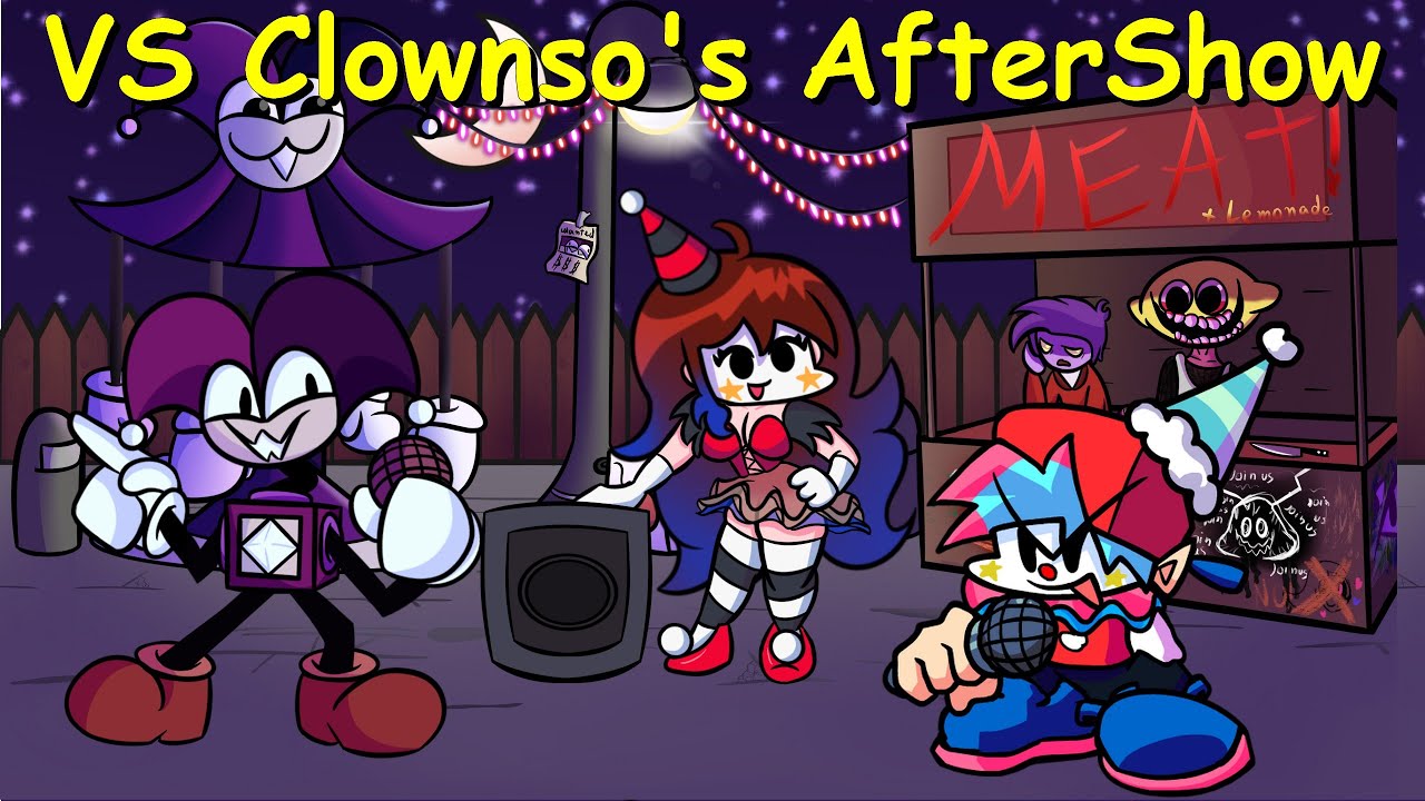 Friday Night Funkin': VS Clownso's AfterShow (BRAND NEW WEEK) Full Week ...