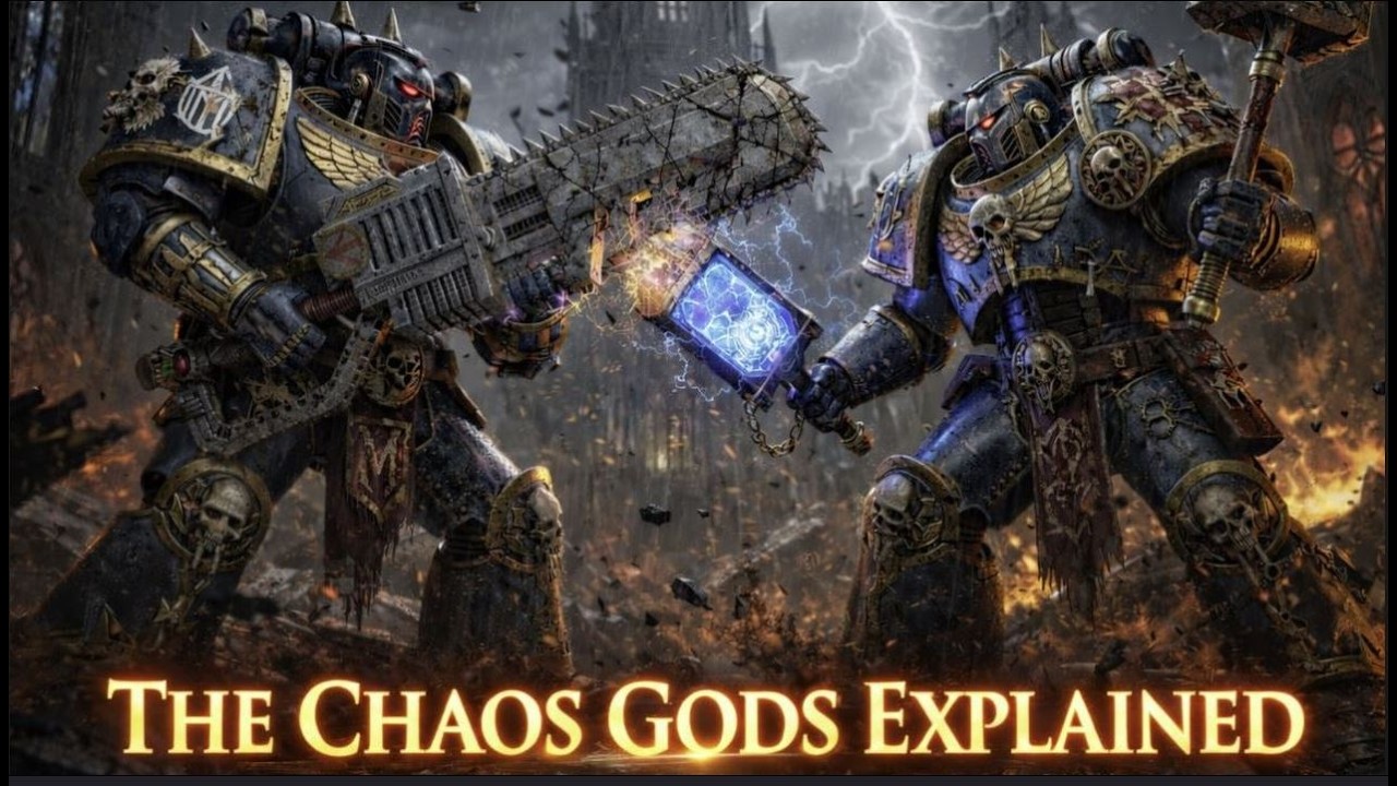 The Chaos Gods EXPLAINED | Khorne, Nurgle, Tzeentch & Slaanesh ...