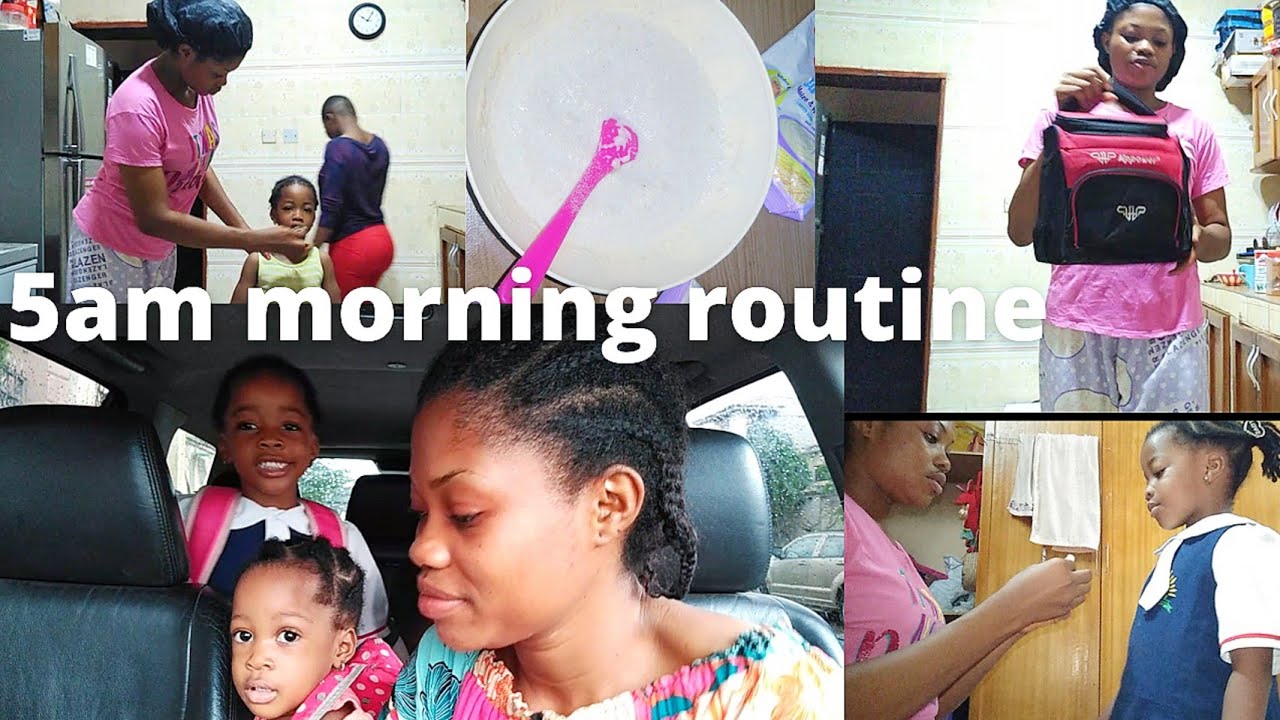 Waking up at 5am | morning routine| getting ready for school - YouTube