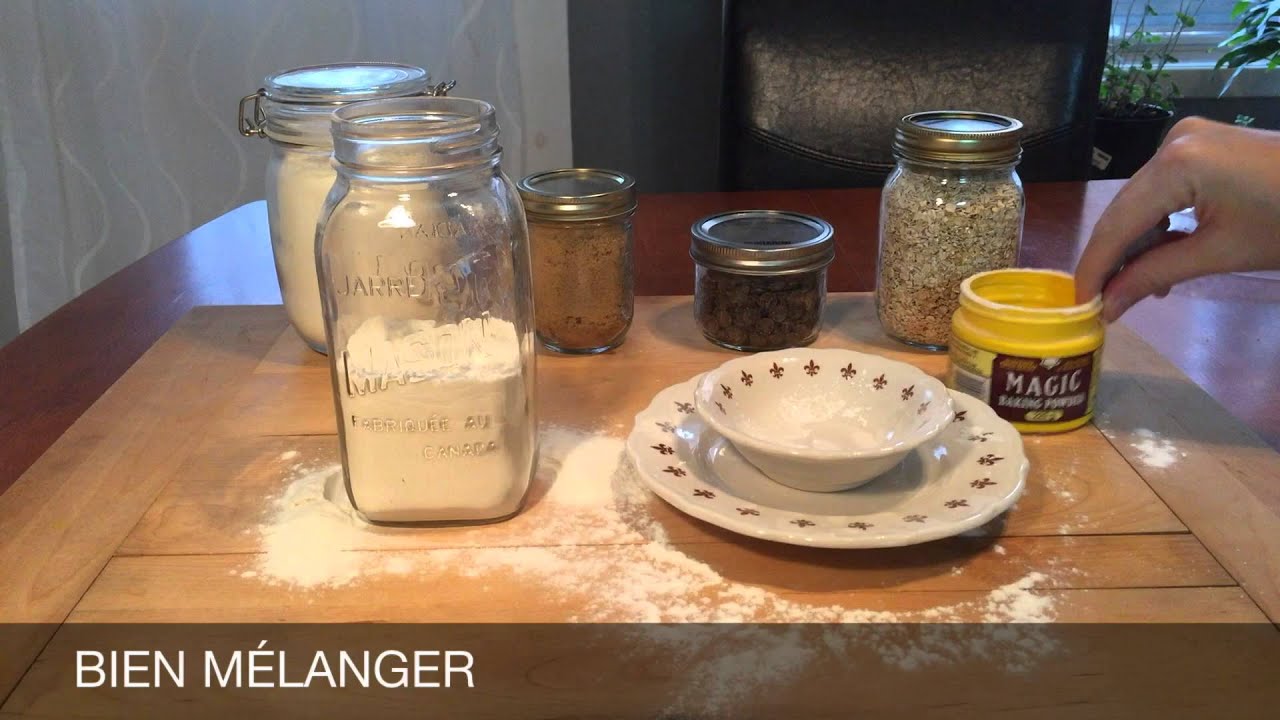 Le Pot Mason - biscuits en pot - YouTube