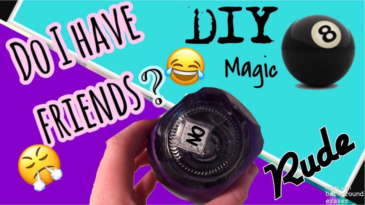 DIY MAGIC 8 BALL - YouTube