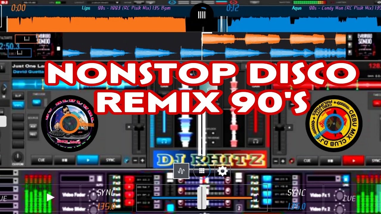 NONSTOP DISCO REMIX 90'S / DJ RHITZ RONDERO REMIX - YouTube