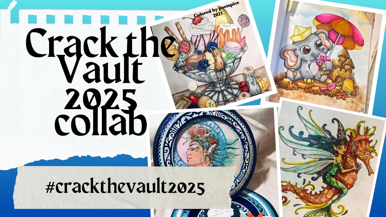 Crack the Vault 2025 Collab ~ Card Making Magic A2 Card Box ...