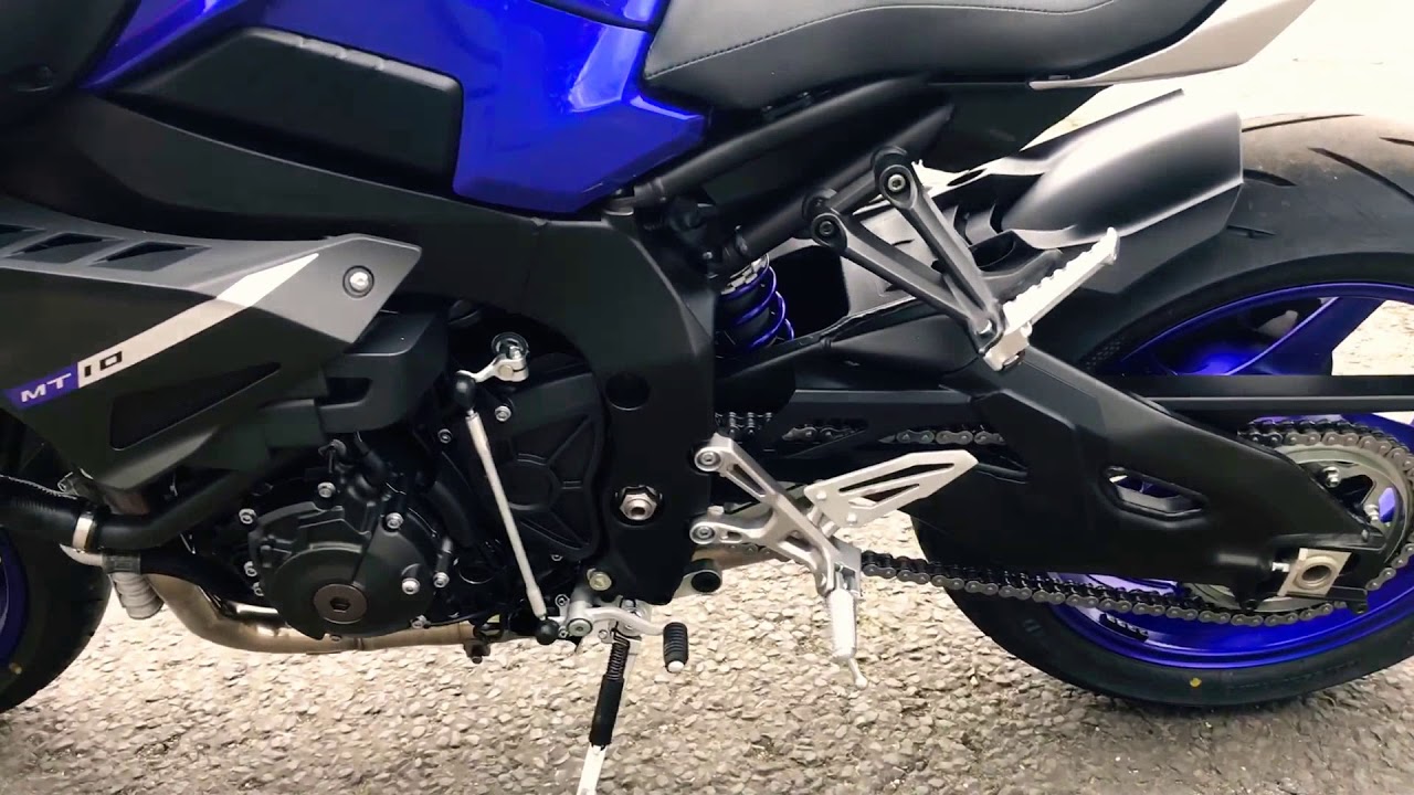 2016 Yamaha MT-10 Blue - YouTube