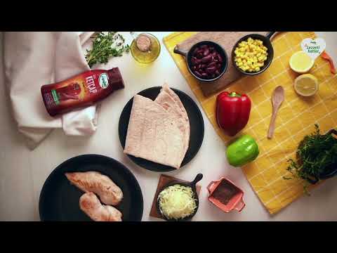 Pınar Lezzeti Katlar | Tavuklu Tortilla (Lavaş)