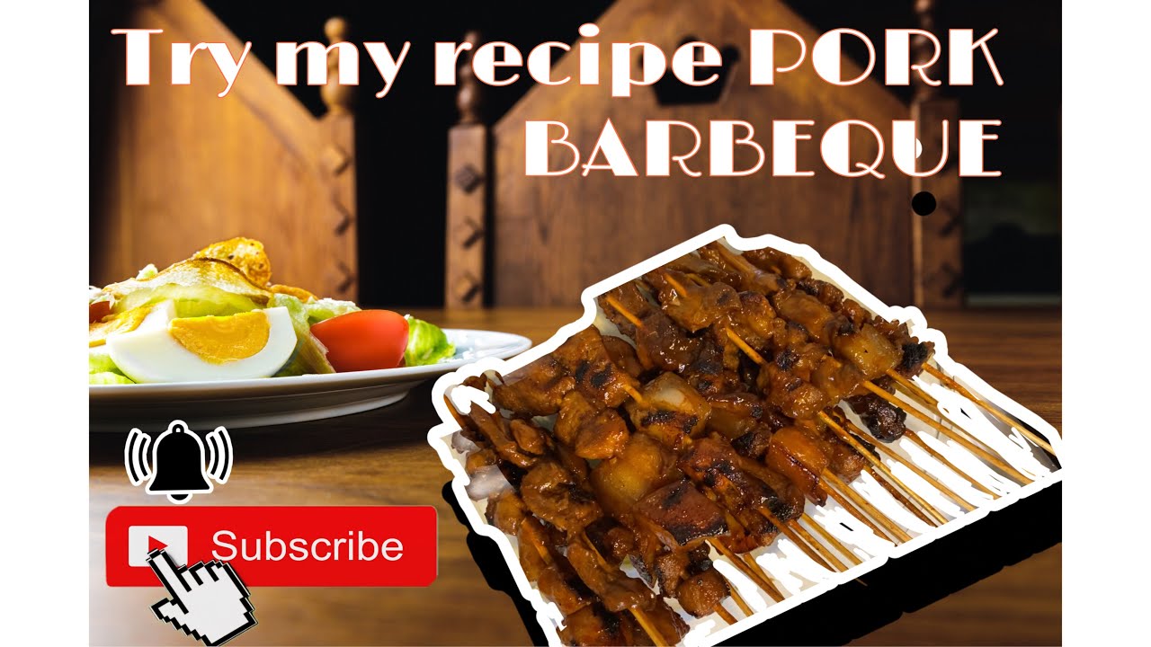 No GRILL - barbeque recipe - quick and easy step walang gamit na uling ...