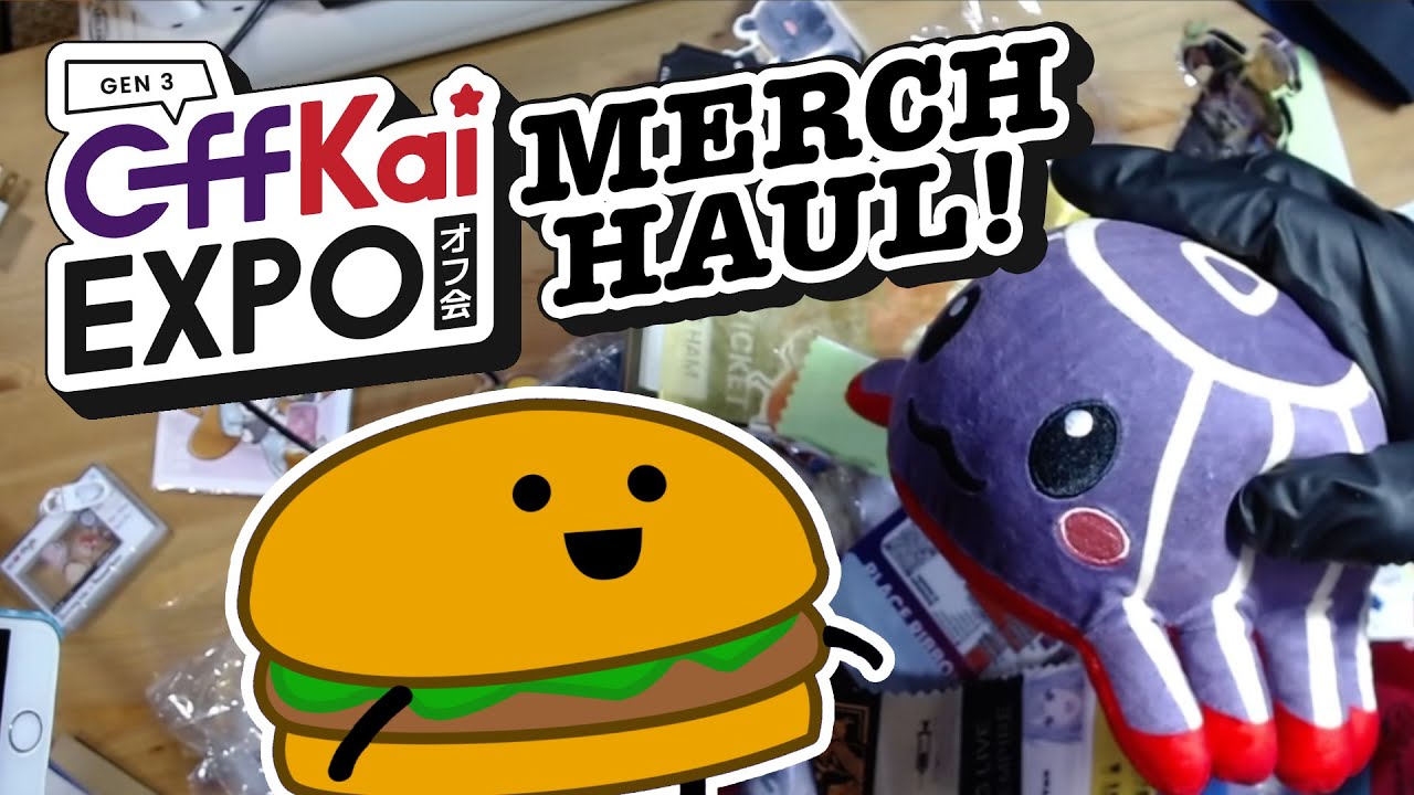 What Did a Hamburger Buy at a Vtuber Convention? - Offkai 2024 Merch ...