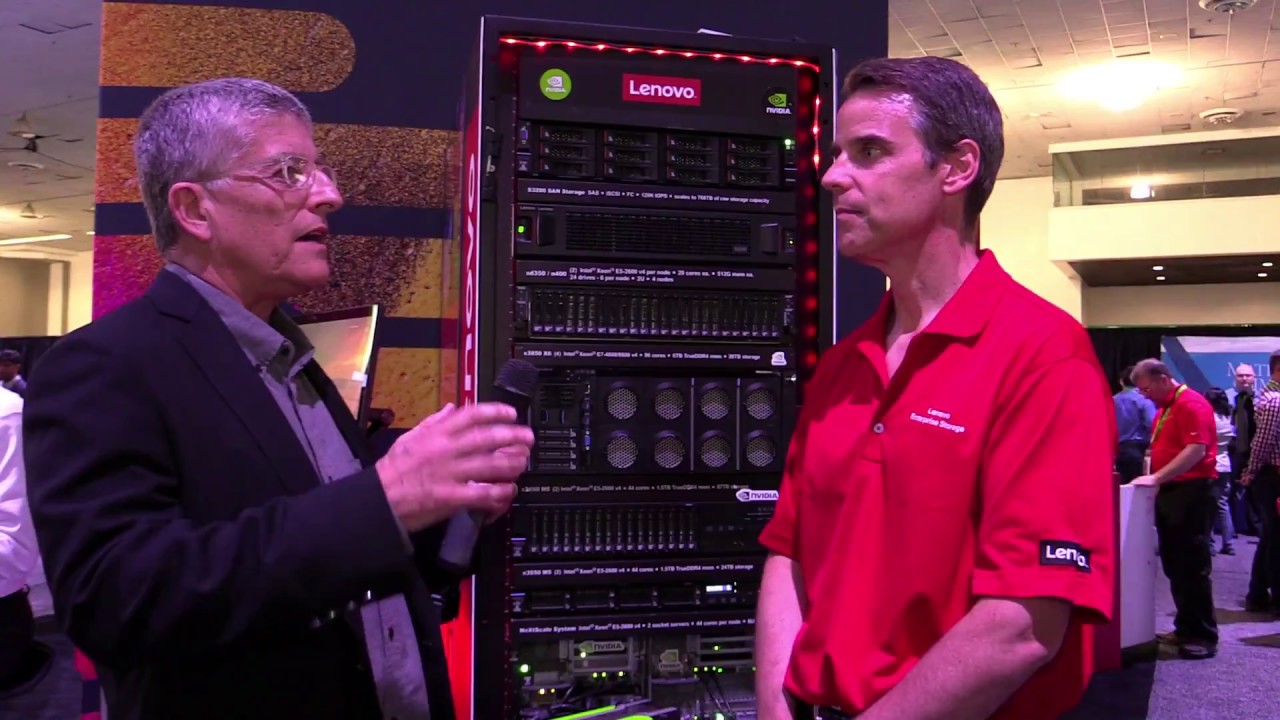 Patrick Moakley on how Lenovo Powers Machine Learning at GTC 2017 - YouTube