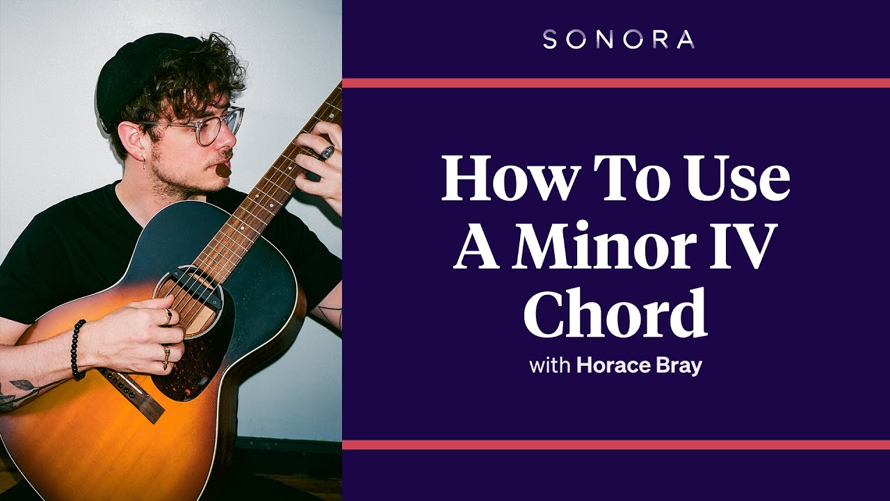 How To Use A Minor IV Chord - YouTube