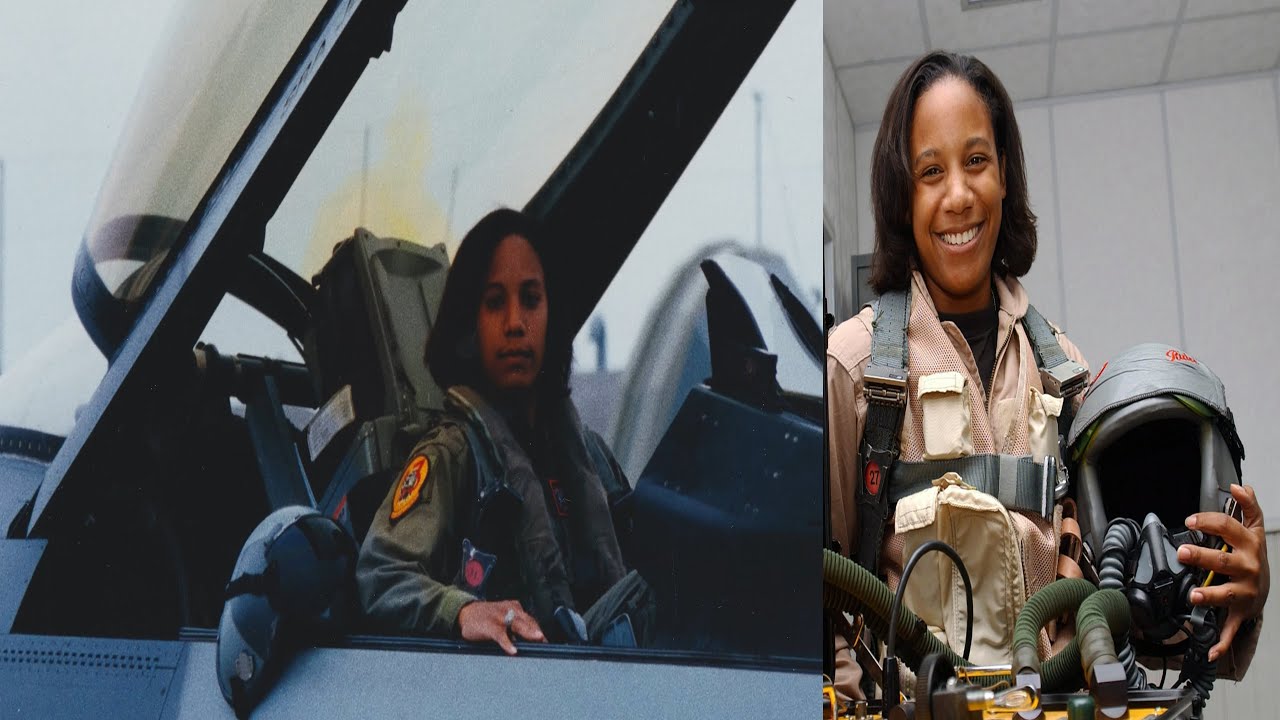 First Black Female Fighter Pilot In Us Air Force Lt Col Shawna
