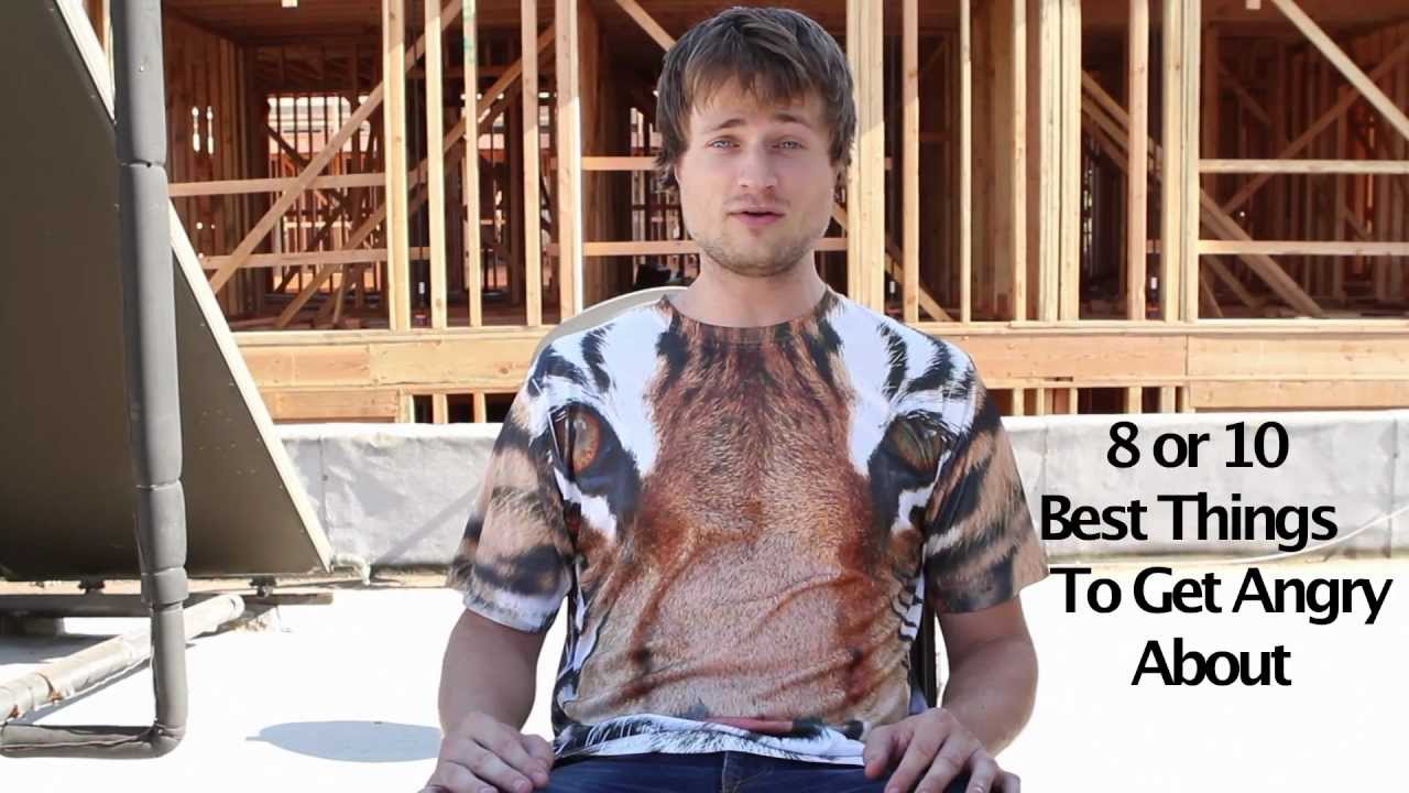 JOSH HOLT - 8 or 10 Best Things to Get Angry About - YouTube