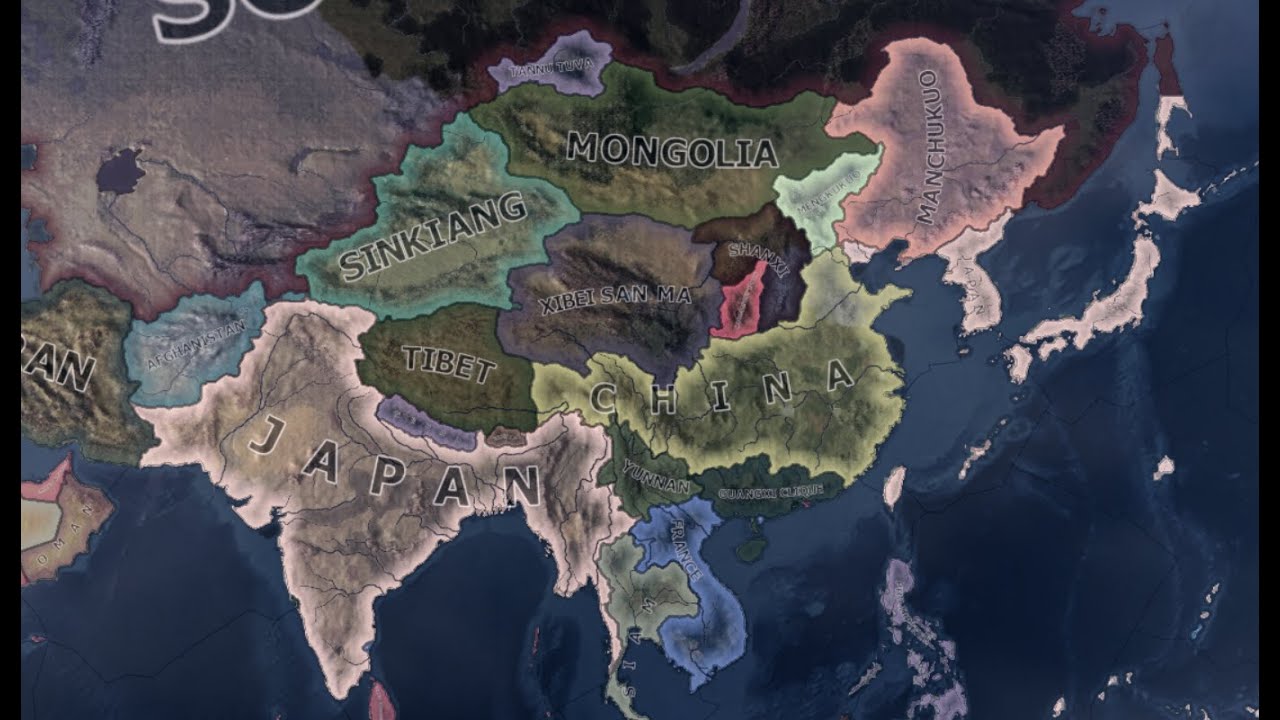 What If Japan Annexed British raj? | HOI4 Timelapse - YouTube