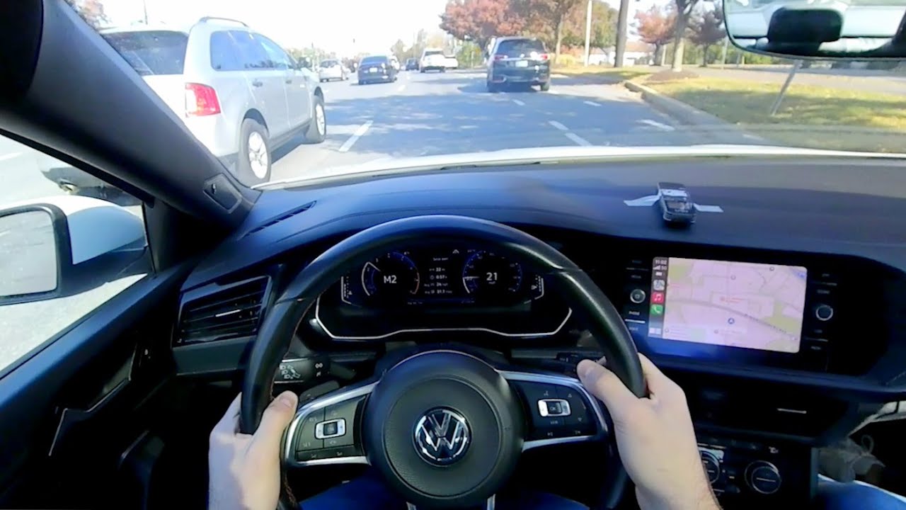 2020 Volkswagen Jetta GLI Autobahn (7-speed auto) POV Drive + Review ...